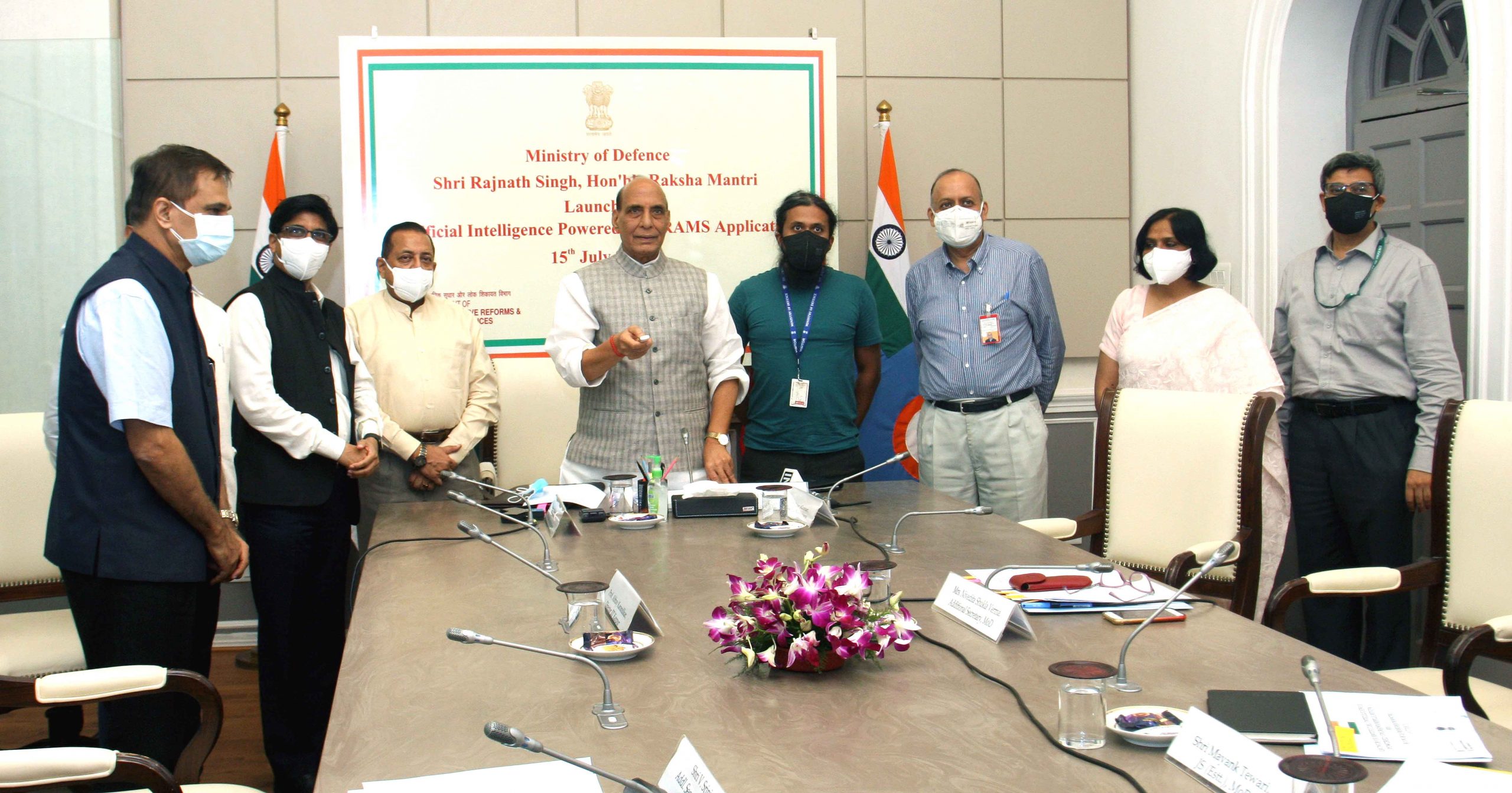 India’s Defence Minister launches AI-powered application developed by Defence Ministry & IIT ...