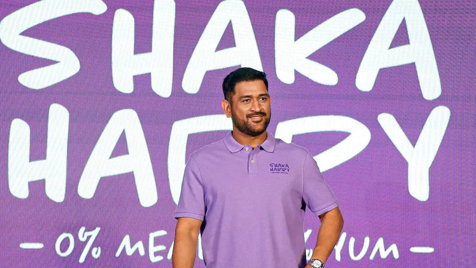 Plant-based protein startup Shaka Harry welcomes investor MS Dhoni ...