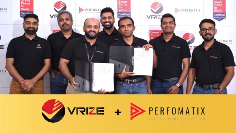 VRIZE Inc acquired product engineering service provider Perfomatix ...