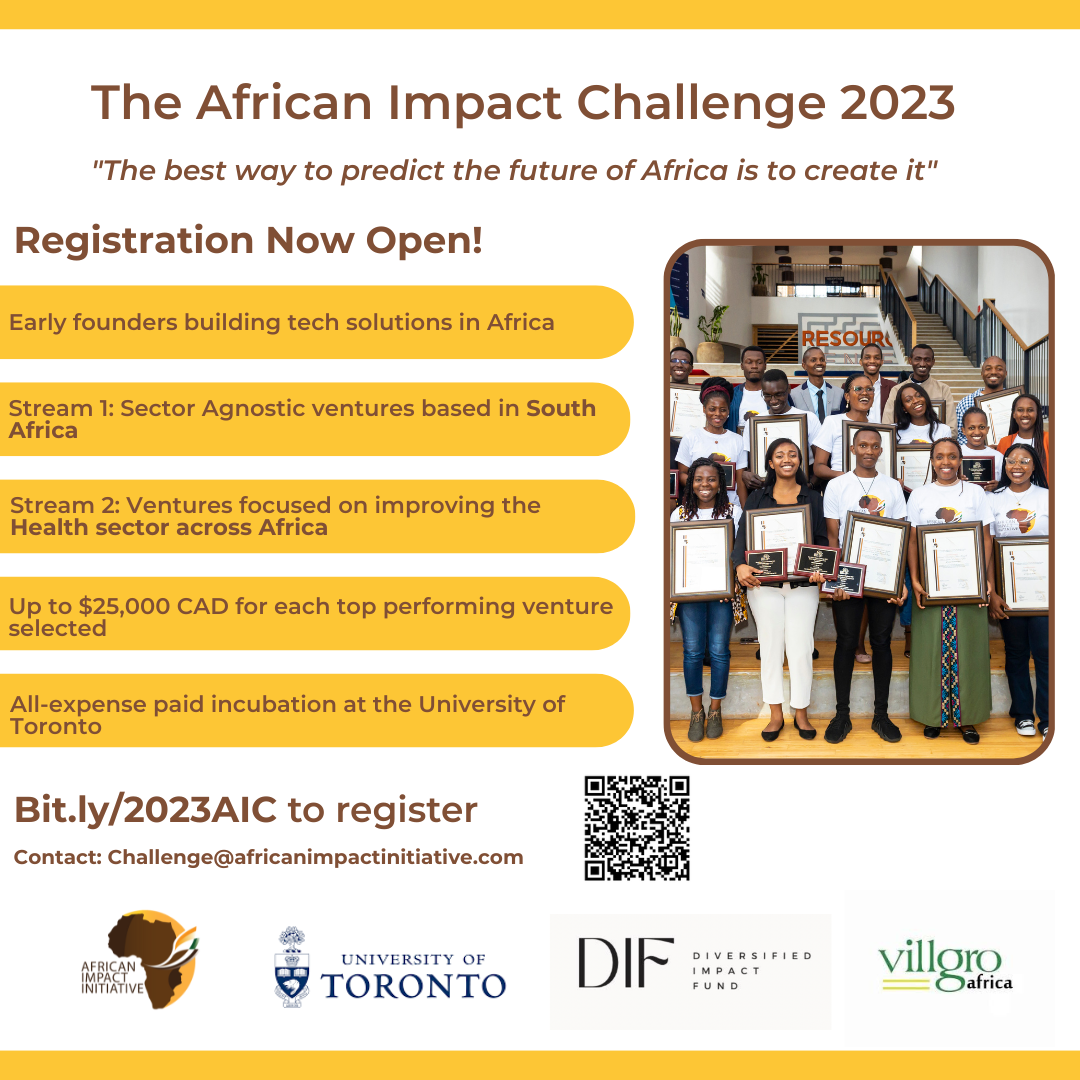 African Impact Challenge opens applications – Incubees